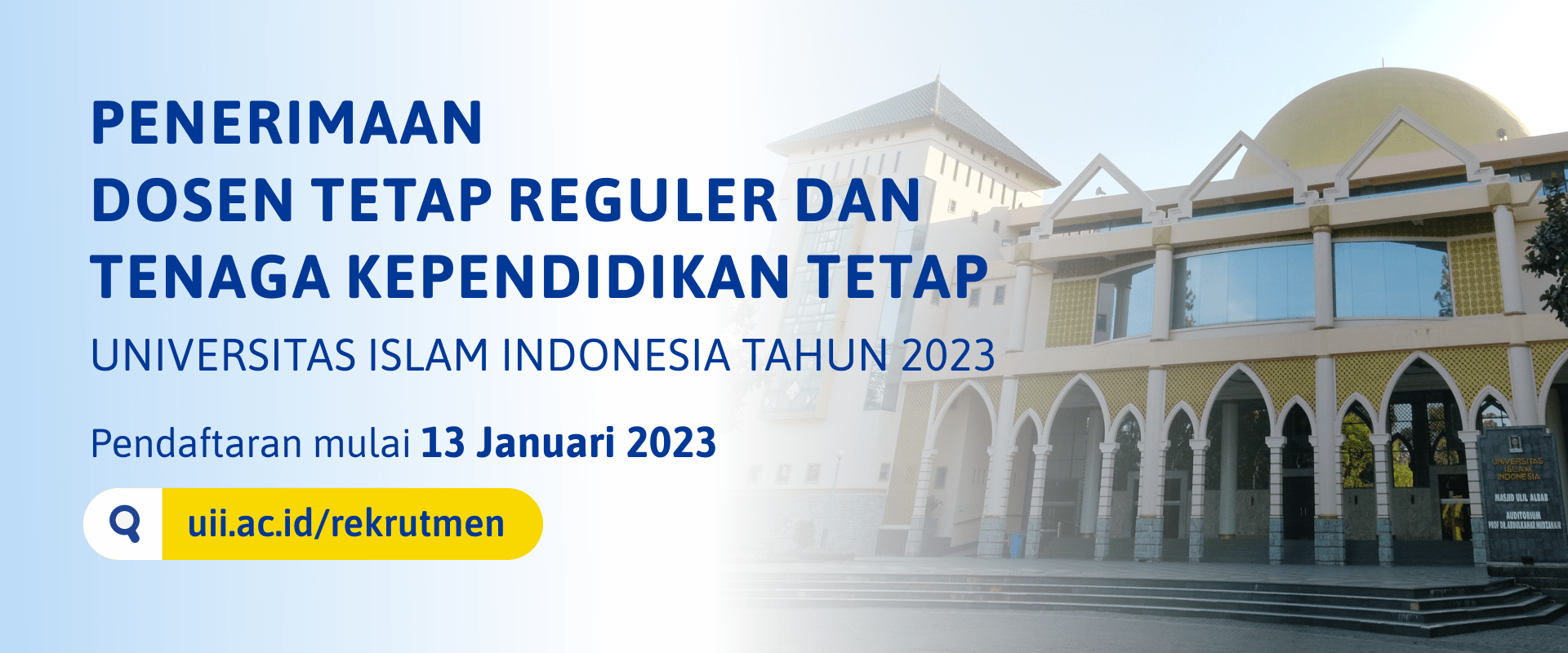 Rekrutmen - Universitas Islam Indonesia