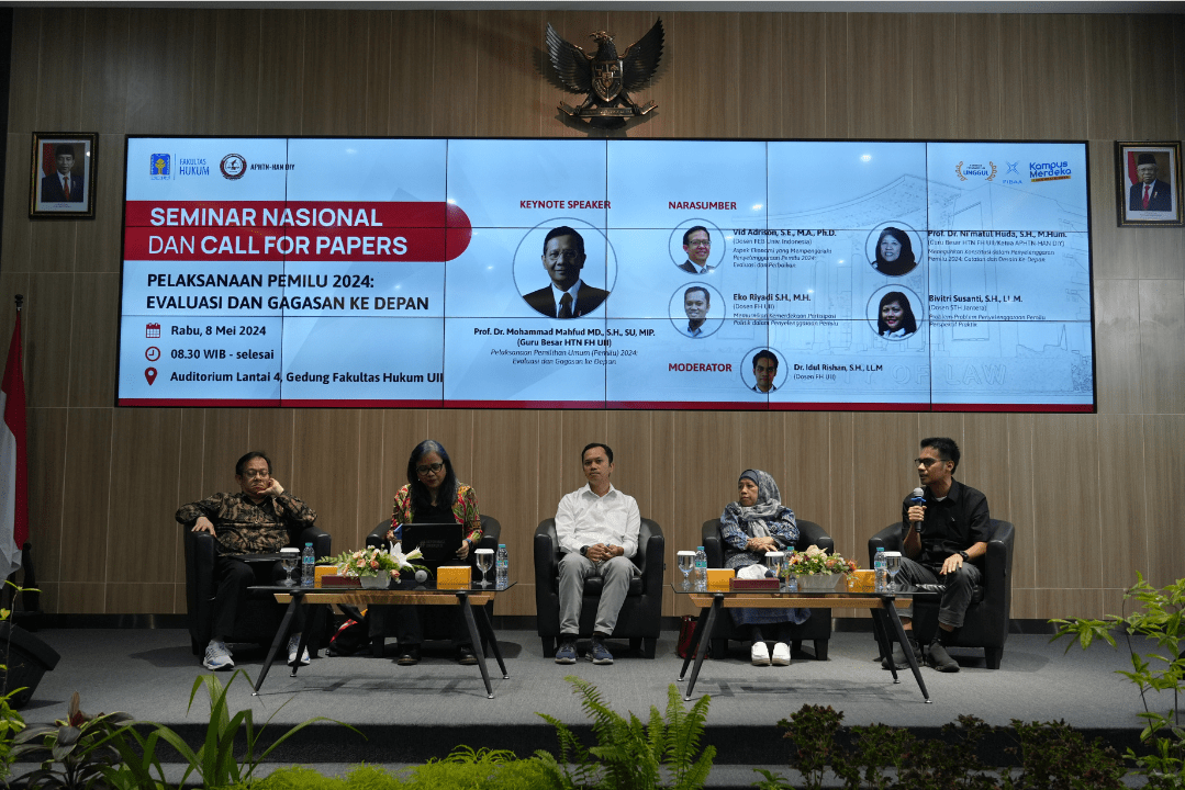 FH UII Gelar Seminar Nasional Bertajuk Evaluasi Pemilu 2024 ...