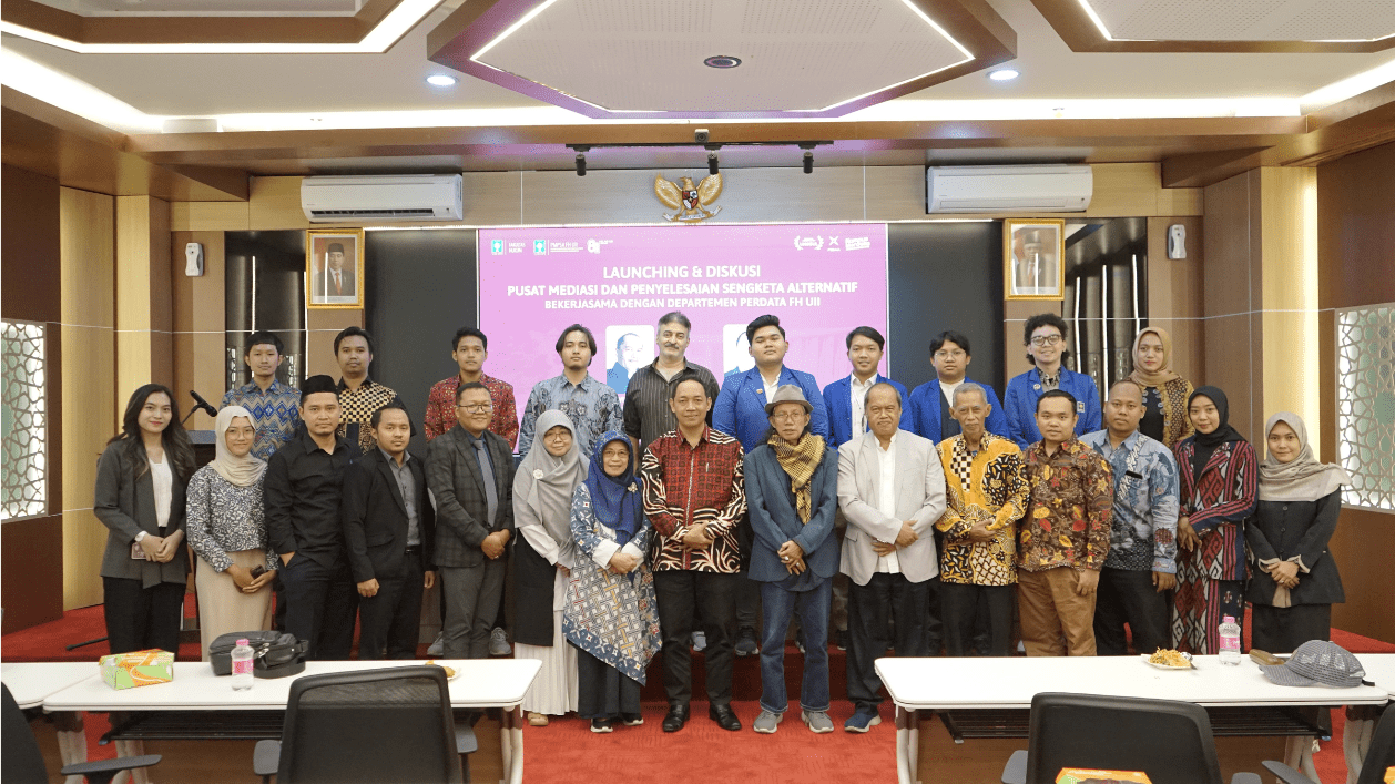 FH UII Launching Pusat Mediasi dan Penyelesaian Sengketa Alternatif ...